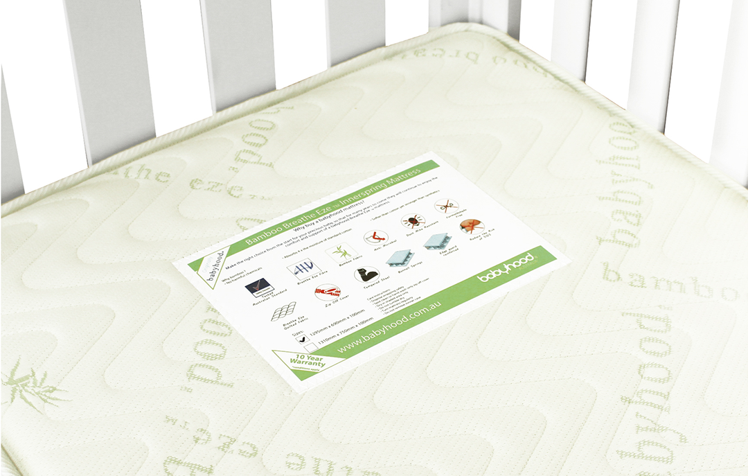 Classic Curve Cot & Bamboo Innerspring Mattress - English Oak