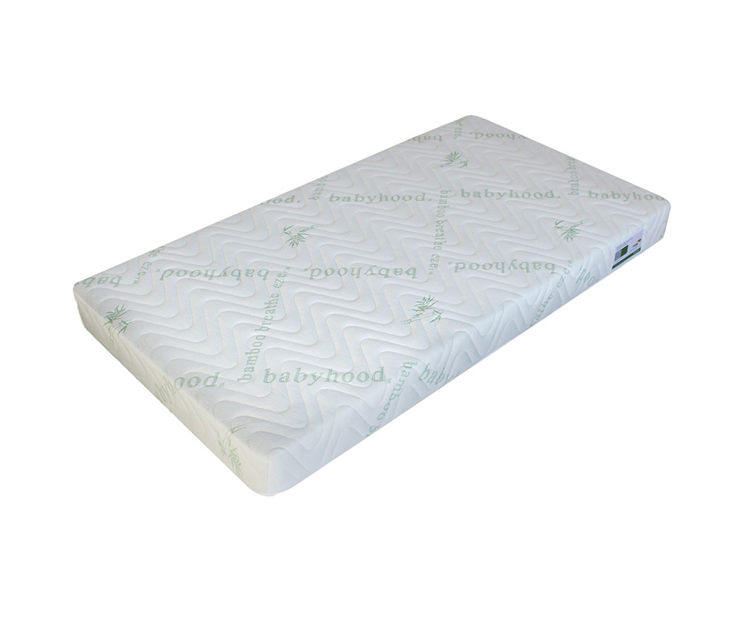 Lulu Cot & Bamboo Breathe Eze Innerspring Mattress - babyhood
