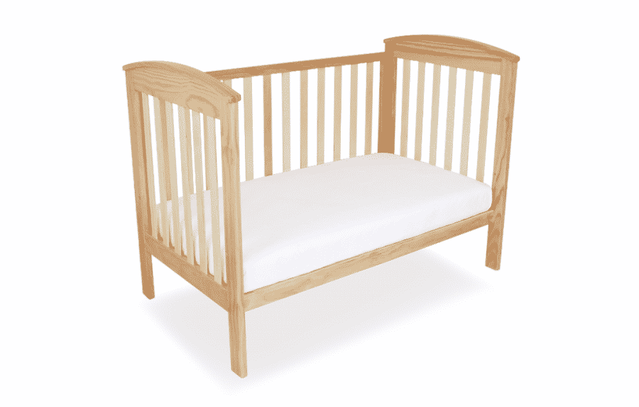 Classic Curve Cot - babyhood