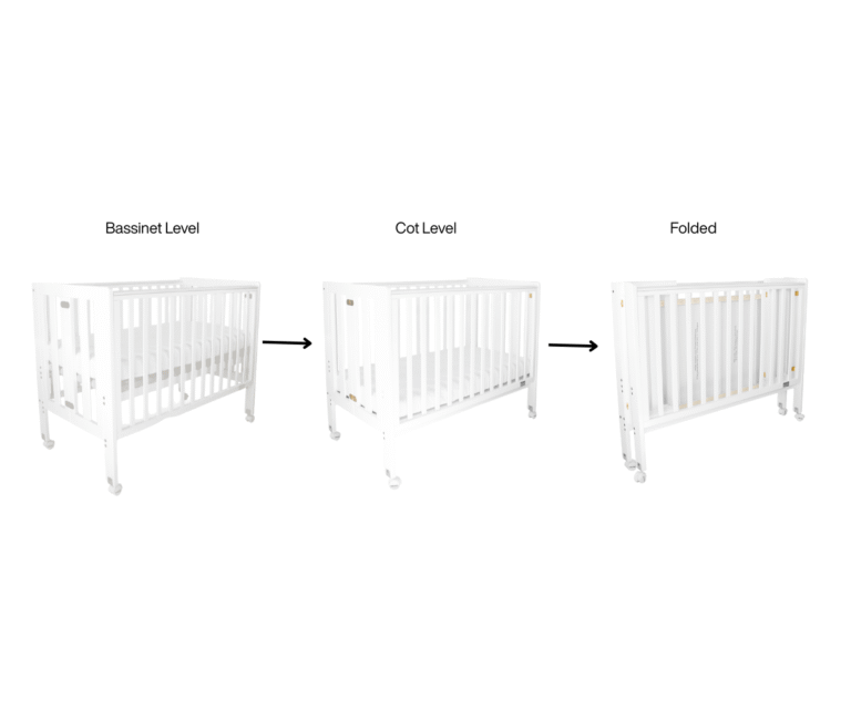 Fold N Go Timber Cot - babyhood