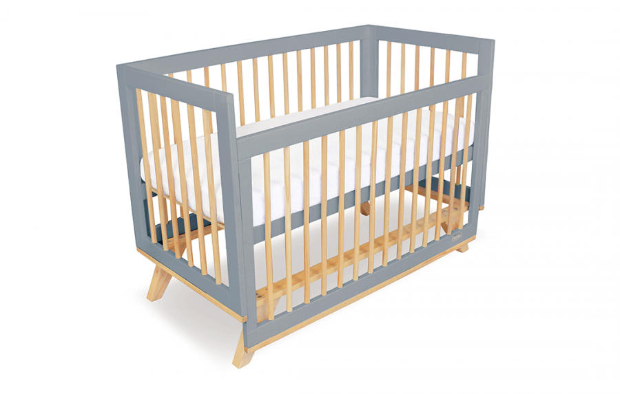 Aurora Compact Cot & My First Breathe Eze Innerspring Mattress - babyhood