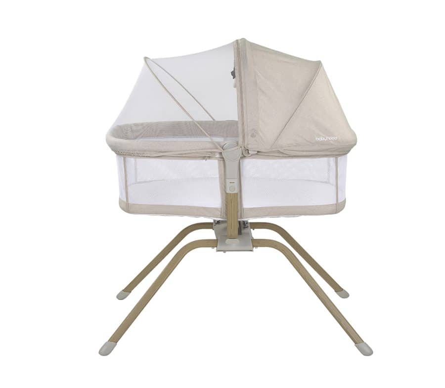 Rocking Travel Bassinet – Beige – babyhood