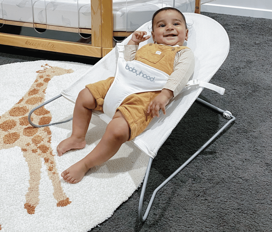 Safety Mesh Bouncer Toasted Almond – babyhood