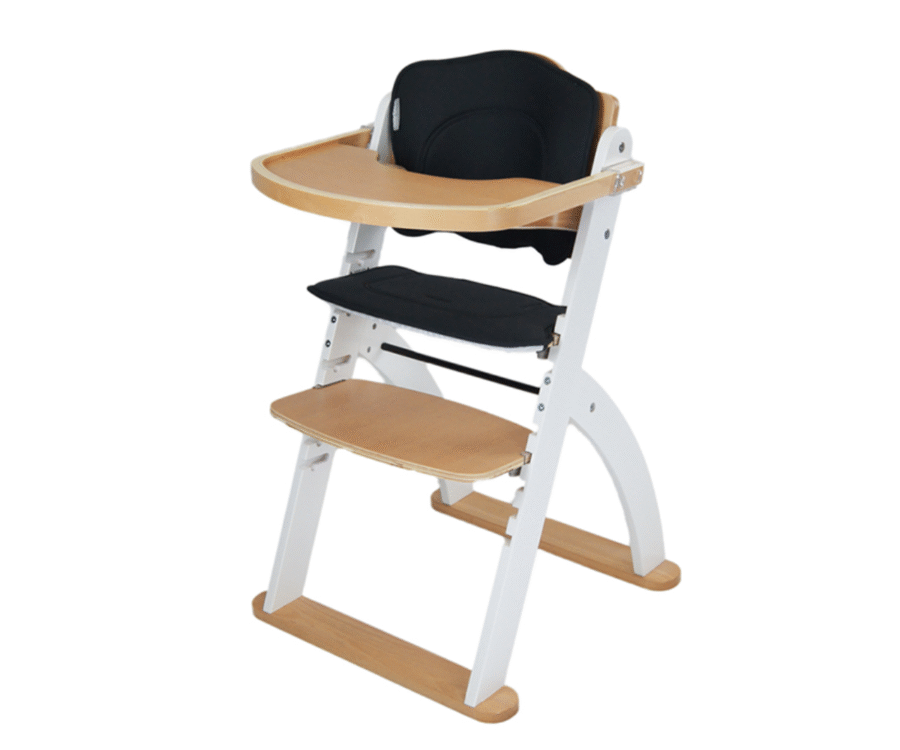 Kaylula Ava Forever High Chair White/Beech - babyhood