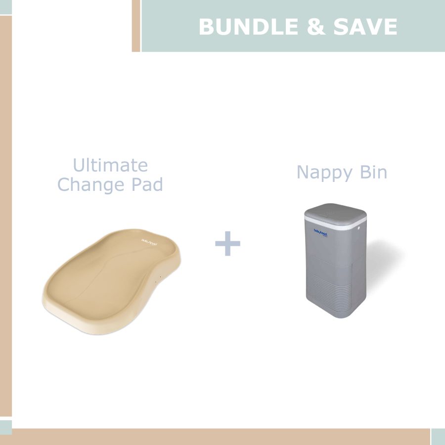 Ultimate Change Pad Nude Bundle & Save – Nappy Bin – babyhood